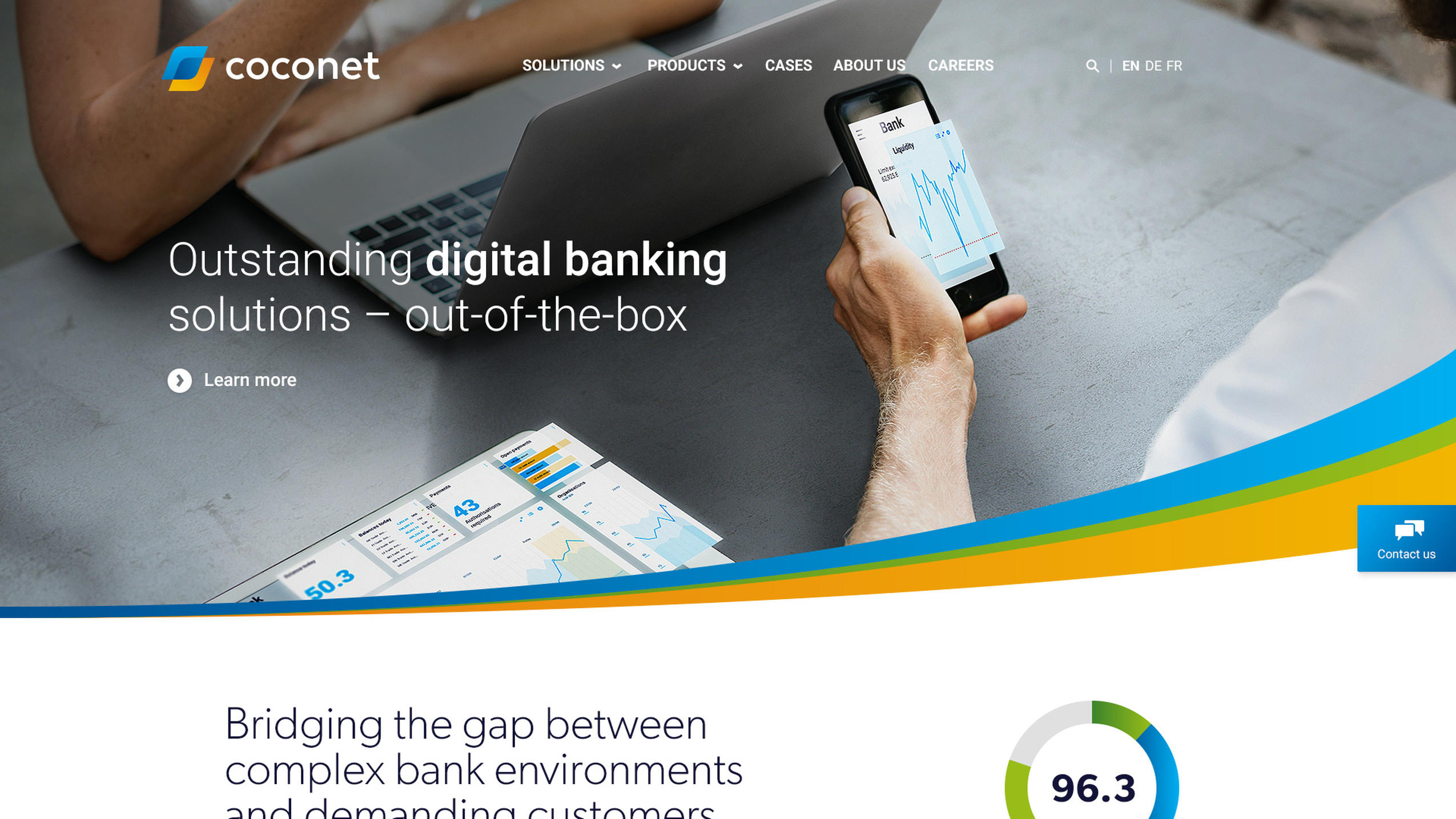 Coconet - Wordpress CMS powered website - Twisted